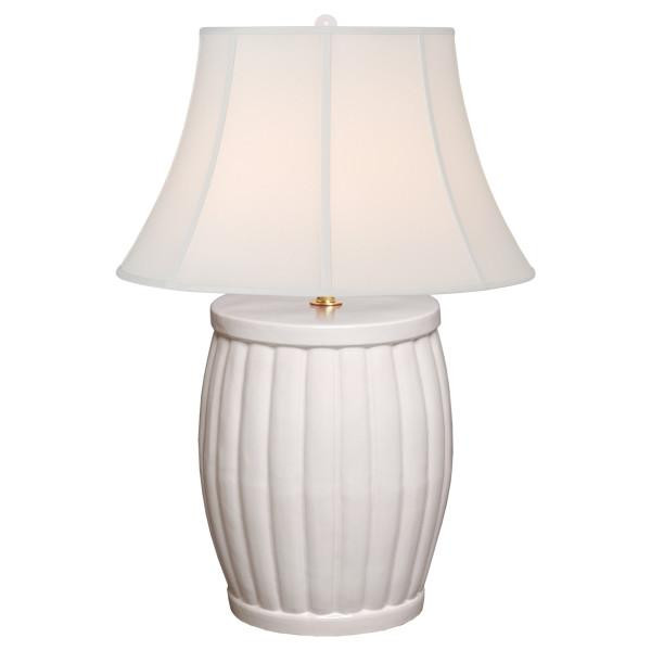 Fluted Garden Stool Lamp | Emissary