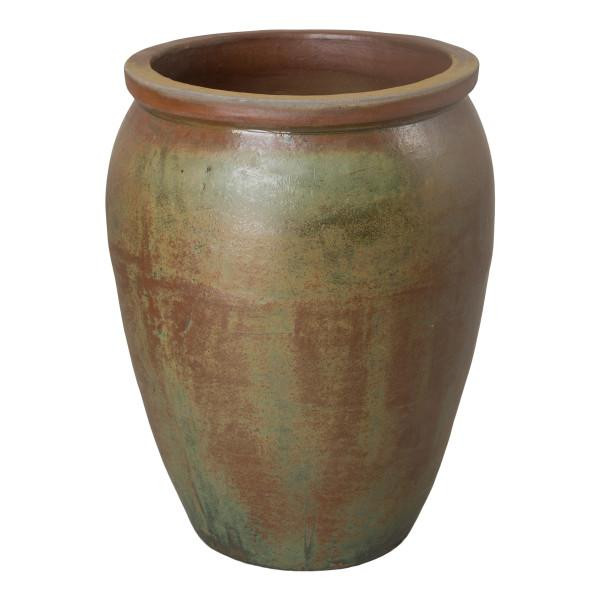 29 in. Round Ceramic Planter | Emissary