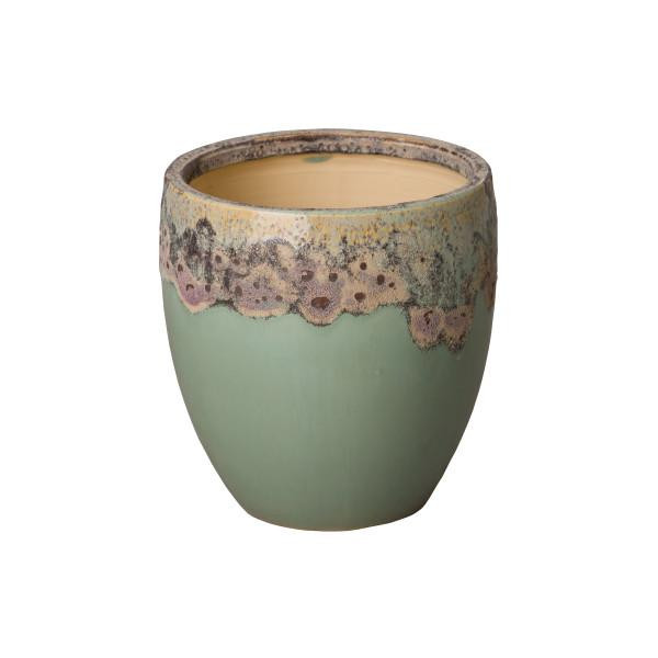 9 in. Round Ceramic Planter | Emissary