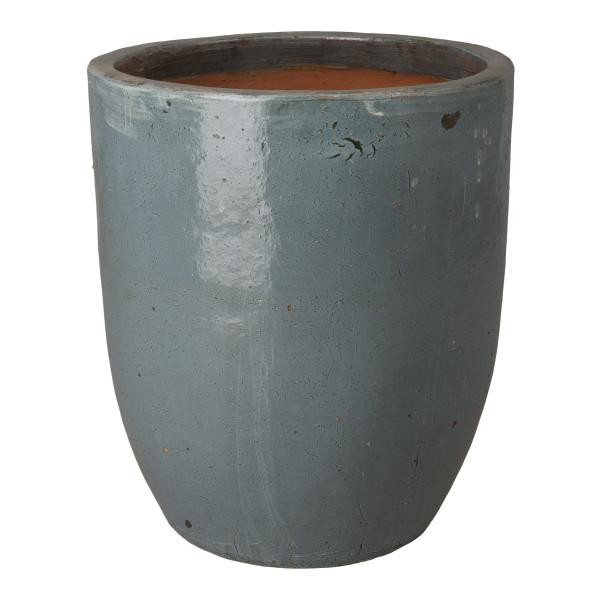 33.5 in. Round Ceramic Planter | Emissary
