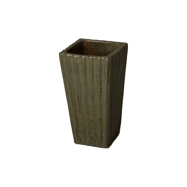 9.5 in. Square Ceramic Planter | Emissary